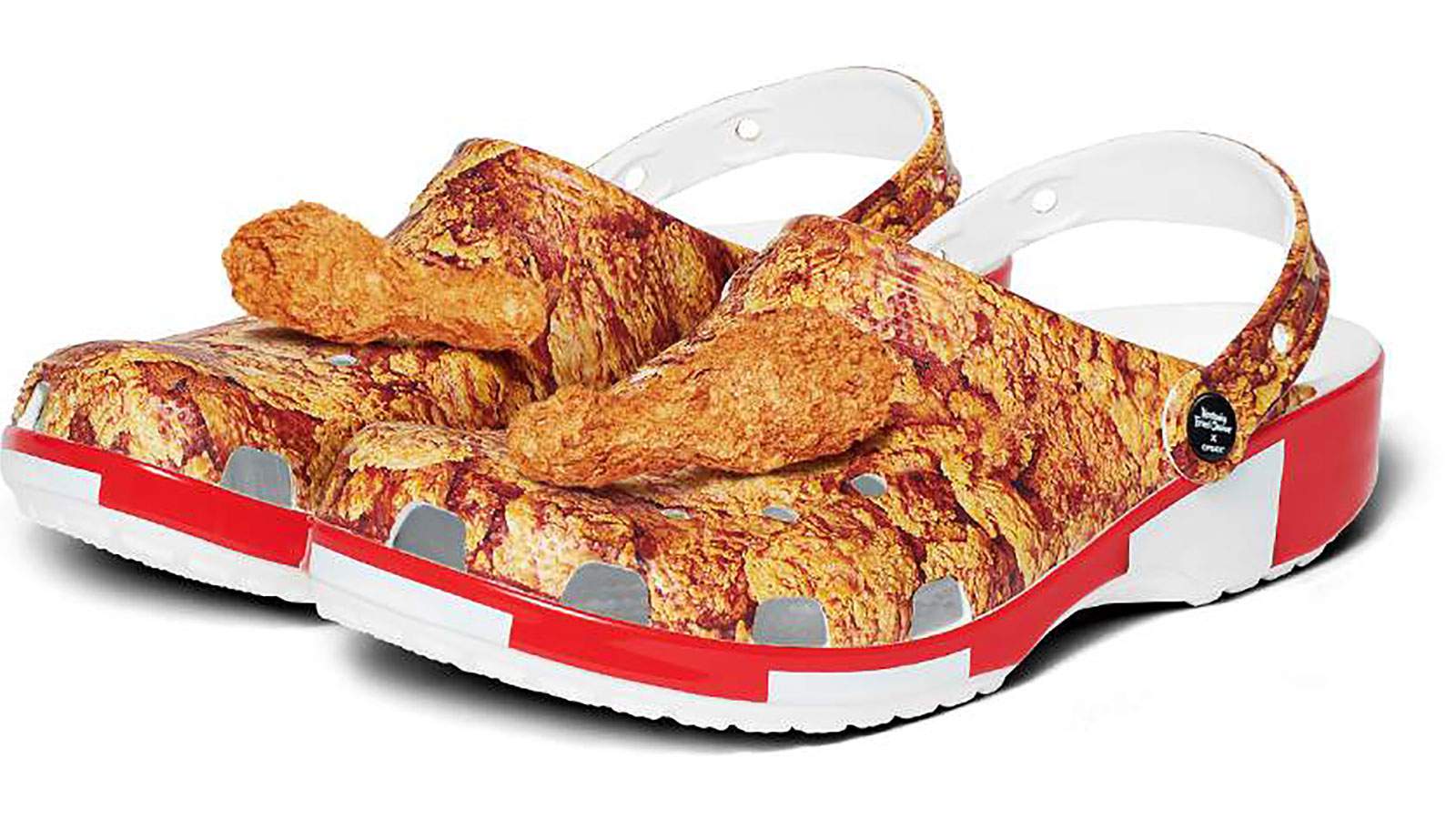 KFC and Crocs created a clog that’s covered in fried chicken with a ...