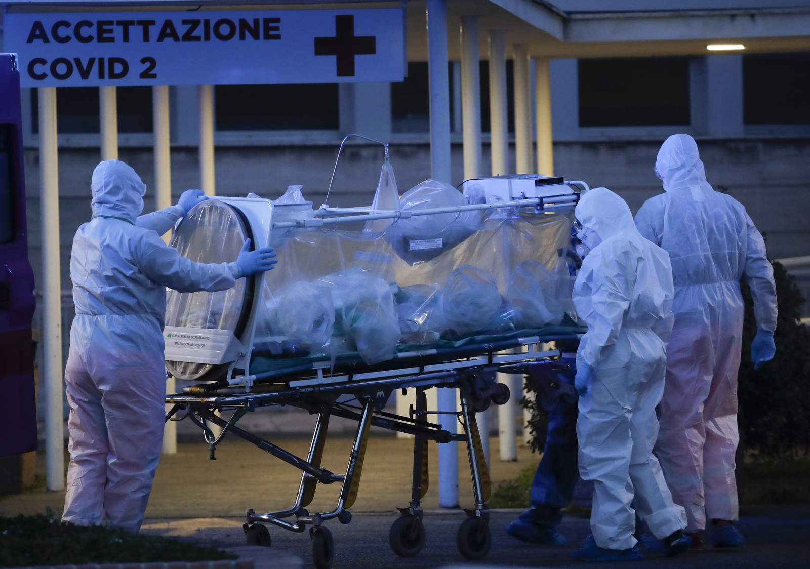 Italian death toll rises over 3,400; overtakes China as virus spreads